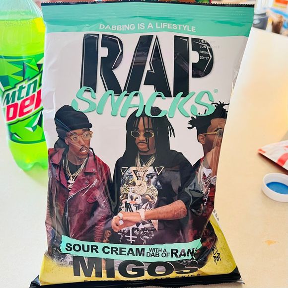 migos | Toys | New Migos Rap Snacks Sour Cream Ranch Chips Takeoff ...